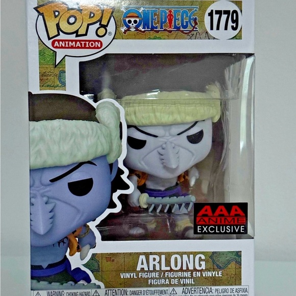 Funko | Toys | Funko Pop Animation Figure In Blue And White Arlong ...